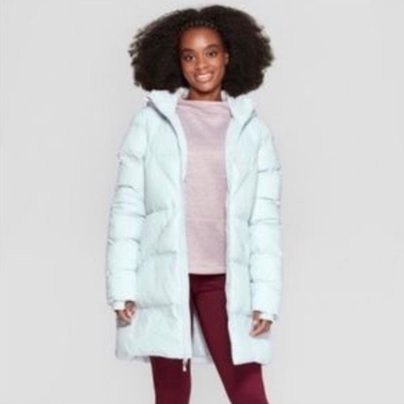 C9 by Champion | Jackets & Coats | Champion Womens Ice Blue Long Puffer ...